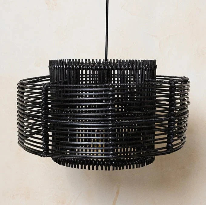 Rhythm Black Pendant Light – UrbanGharStudio